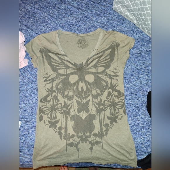 Stranded | Tops | Stranded Medium Skull Shirt | Poshmark